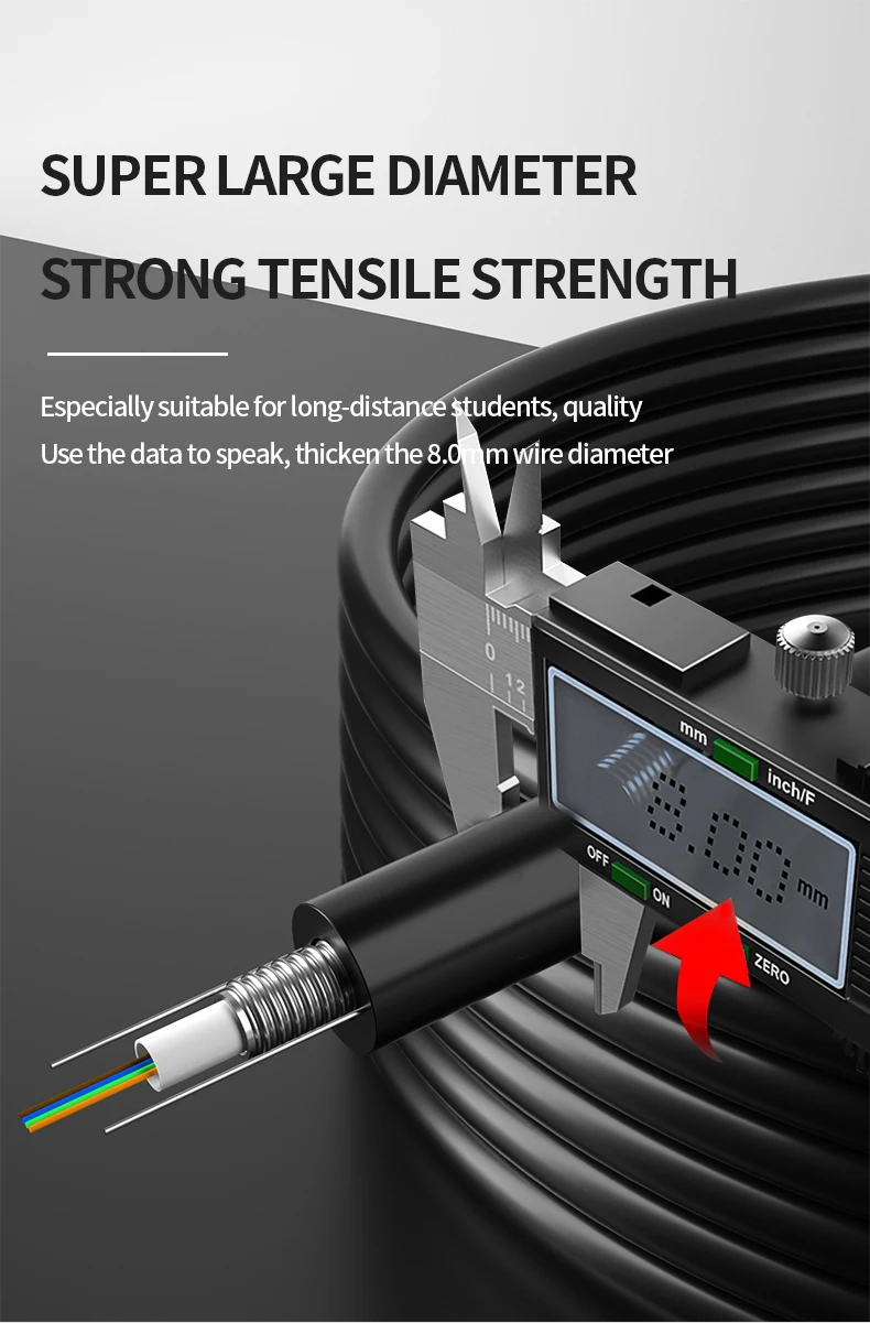 4 Core Single Mode Fiber Optic Cable - Outdoor GYXTW-4B1