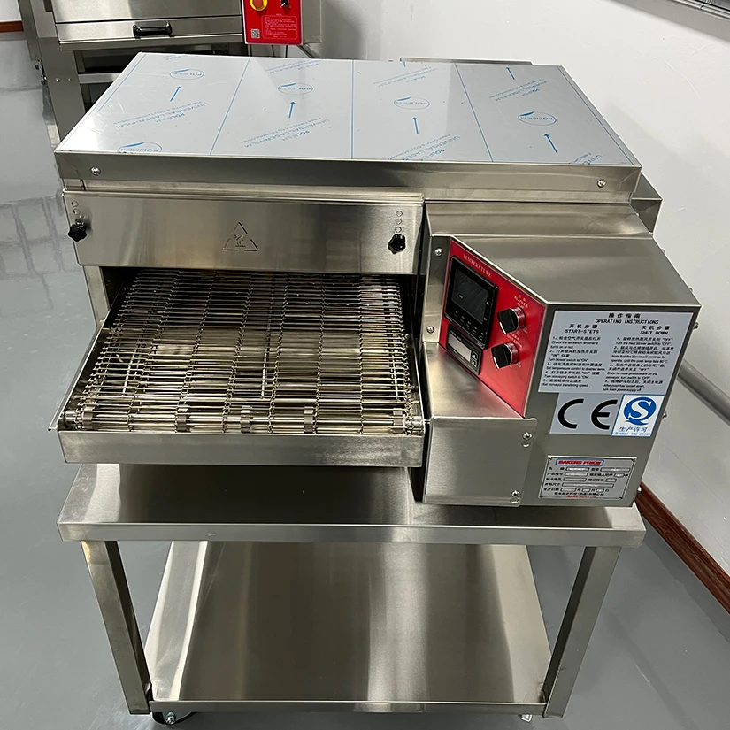 18'' Conveyor Countertop Commercial Pizza Oven For Restaurant Conveyor ...