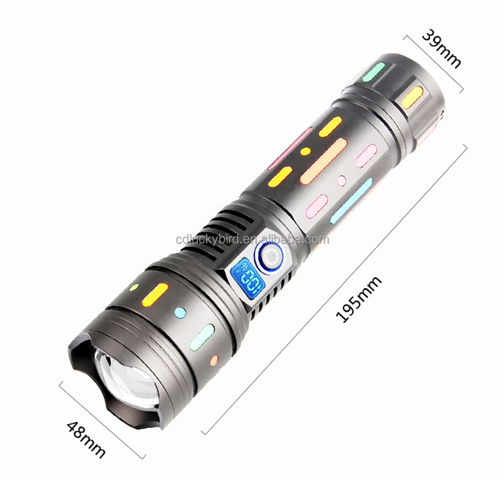 3000+lm Portable Laser Torch - 1.5KM Beam Distance Power