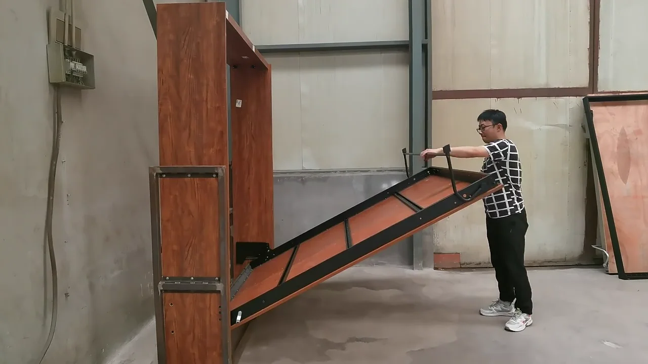 Custom Adjustable Murphy Bed Simple Frames King Queen Double Single ...