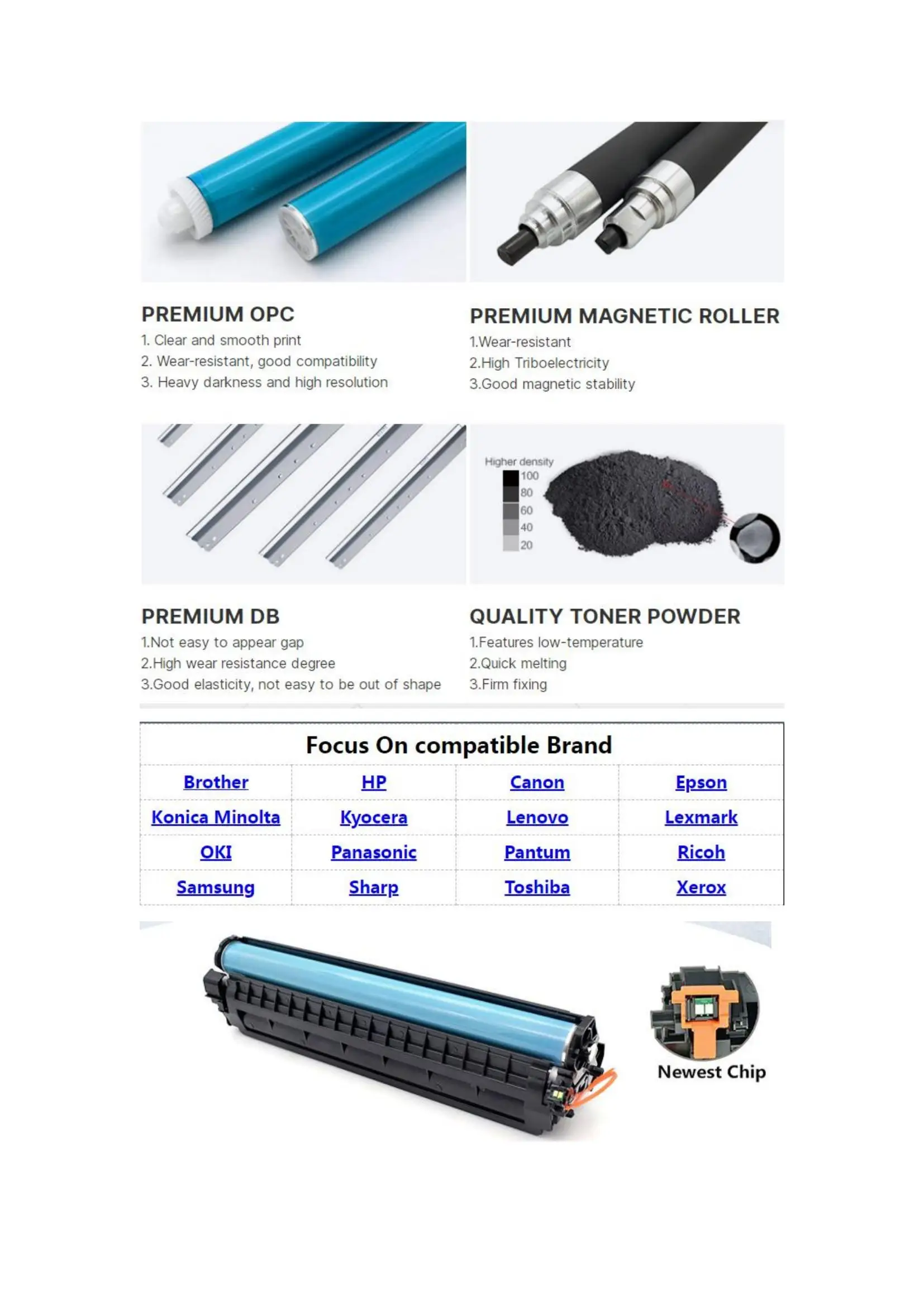 Wiztcursor Compatible Toner Cartridge CF237A 37A CF237X 37X LaserJet M607dn 607n 608n 608x 608dn ...