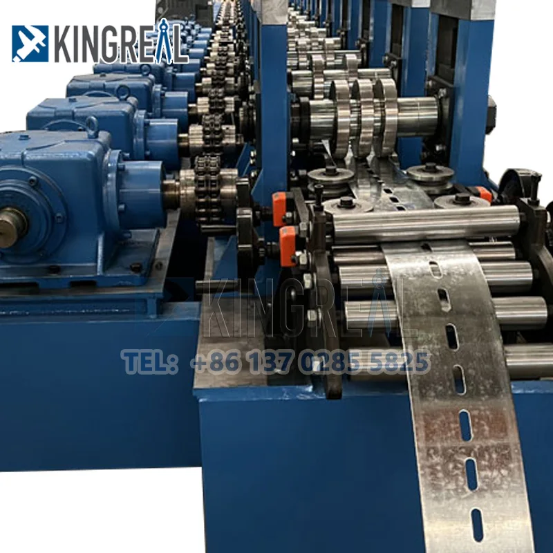 Automatic Steel C Type Unistrut Pv Support Post Making Machine Unistrut ...