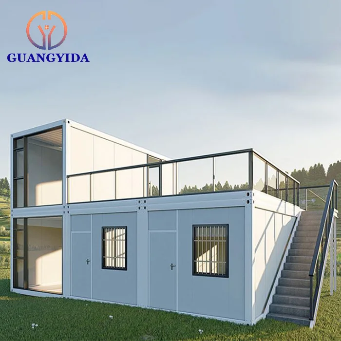 Prefabricated Mobile Modular Steel Building Prefab Container Portable ...