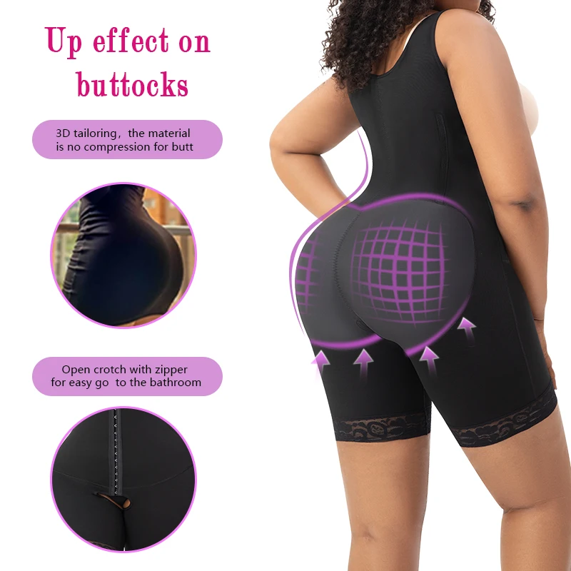 High Compression Colombianas Women Body Shapewear Bbl Fajas Reductoras ...