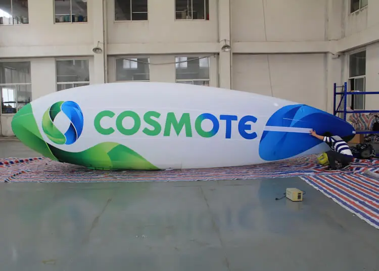Custom Outdoor RC Blimp Drone - Waterproof Advertising Airship, OEM