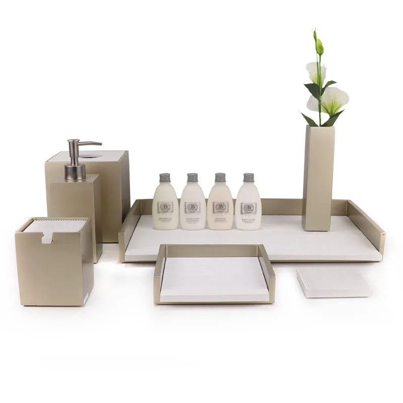 Luxury Hotel Melamine Tray Set Kettle With Tea Set Tray Hotel Bedroom ...