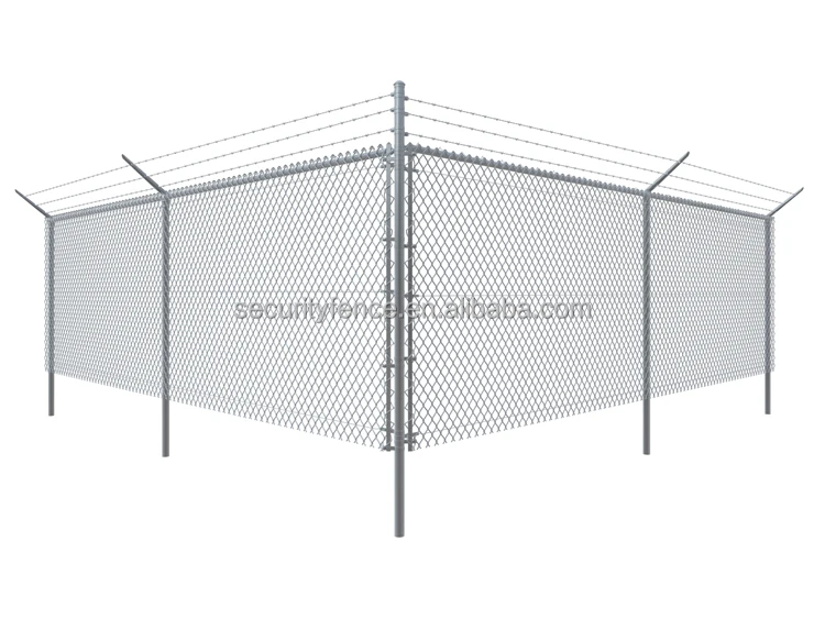 6ft Steel Chain Link Fencing Panels - Durable & Versatile