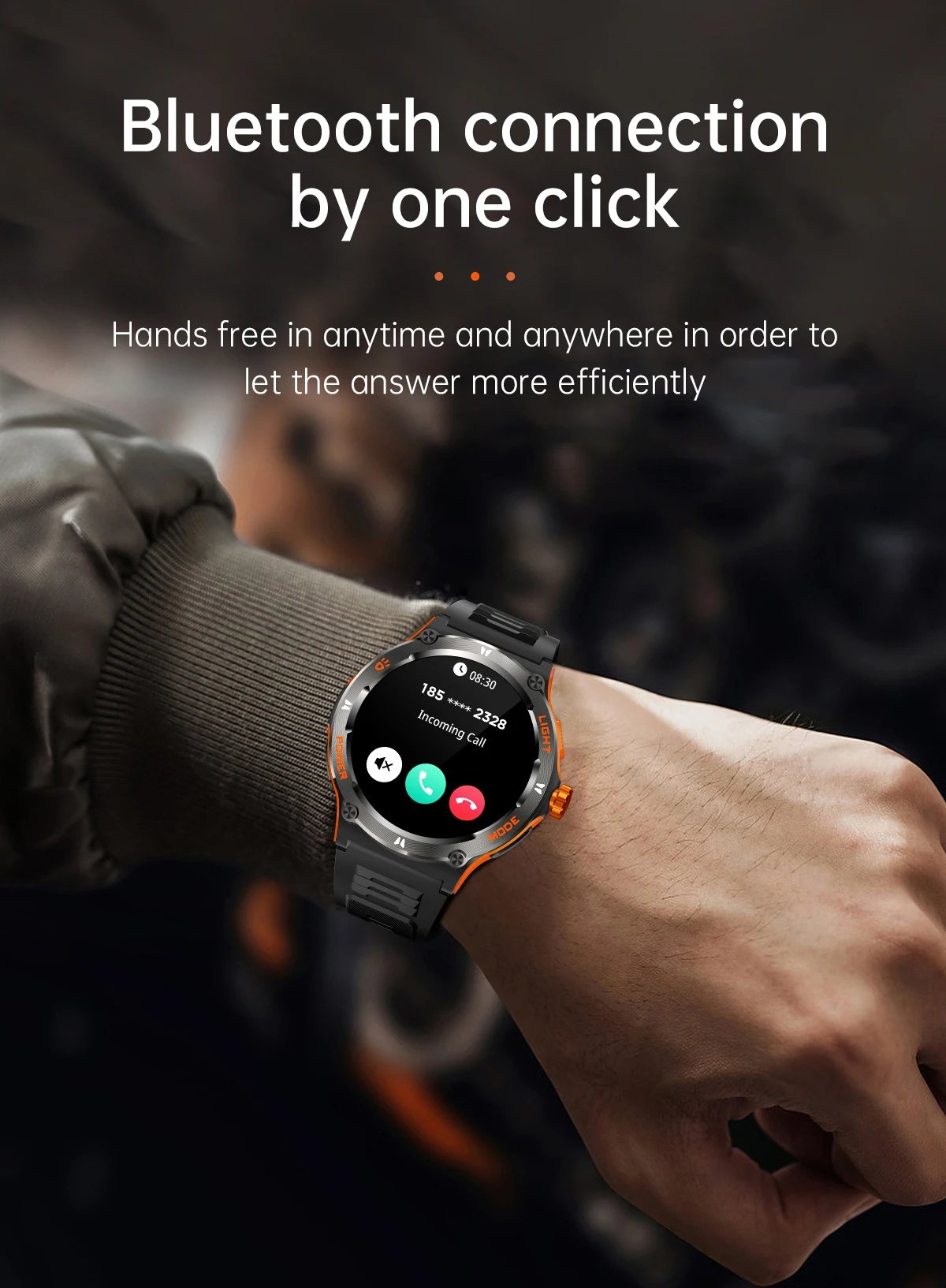 2024 Sports Smart Watch - Health Monitor & Fitness Tracker