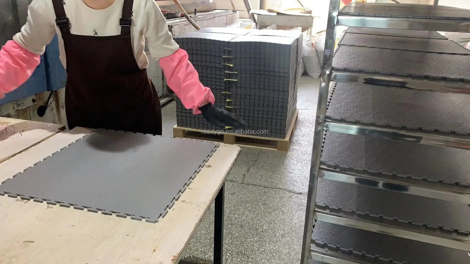 Interlocking Garage Tiles Eco Friendly Anti Slip Anti Uv Outdoor ...