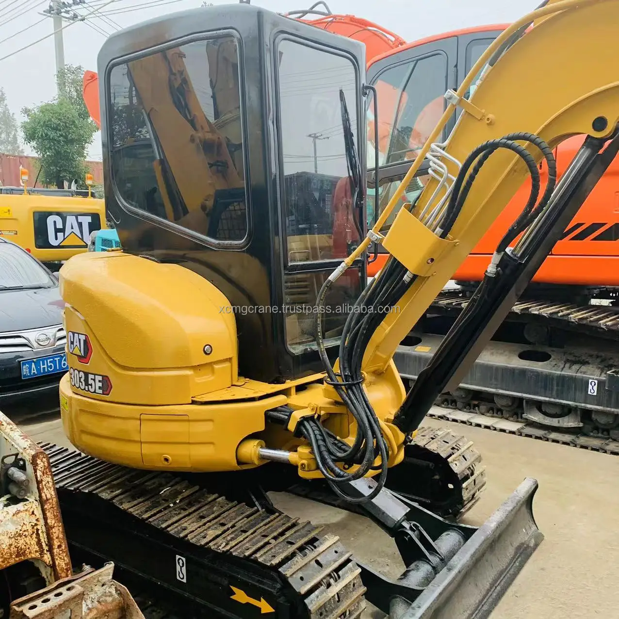 Japan-Made Used Caterpillar 303.5C Excavator 3.5ton Mini Digger with ...