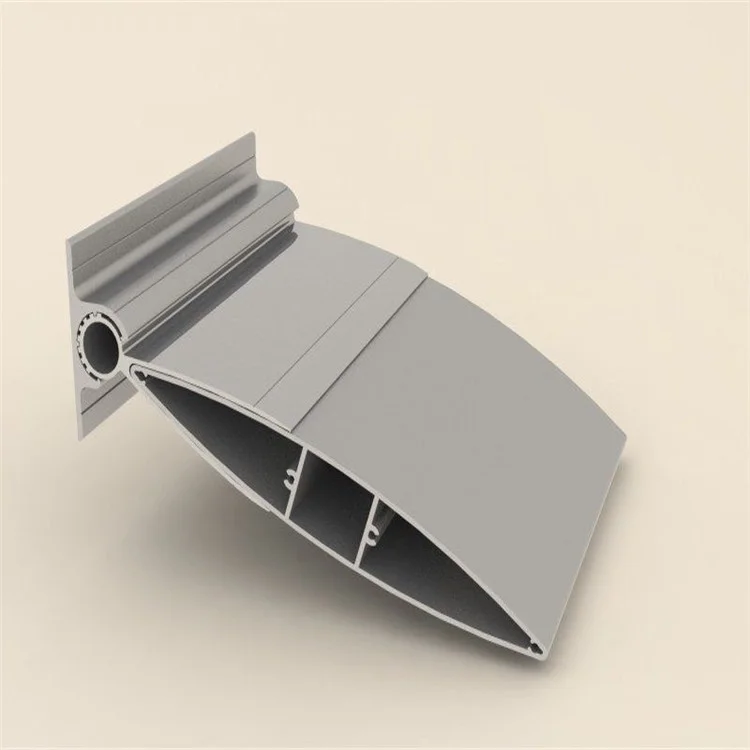 China Architectural Aluminum Aerofoil Elliptical Louver Blades For ...