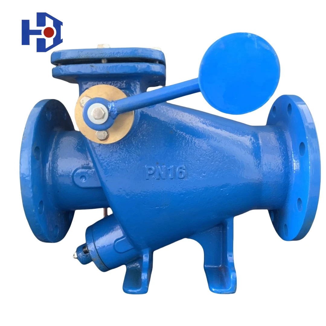 Manual Check Valve With Small Resistance Flange Connection And ...