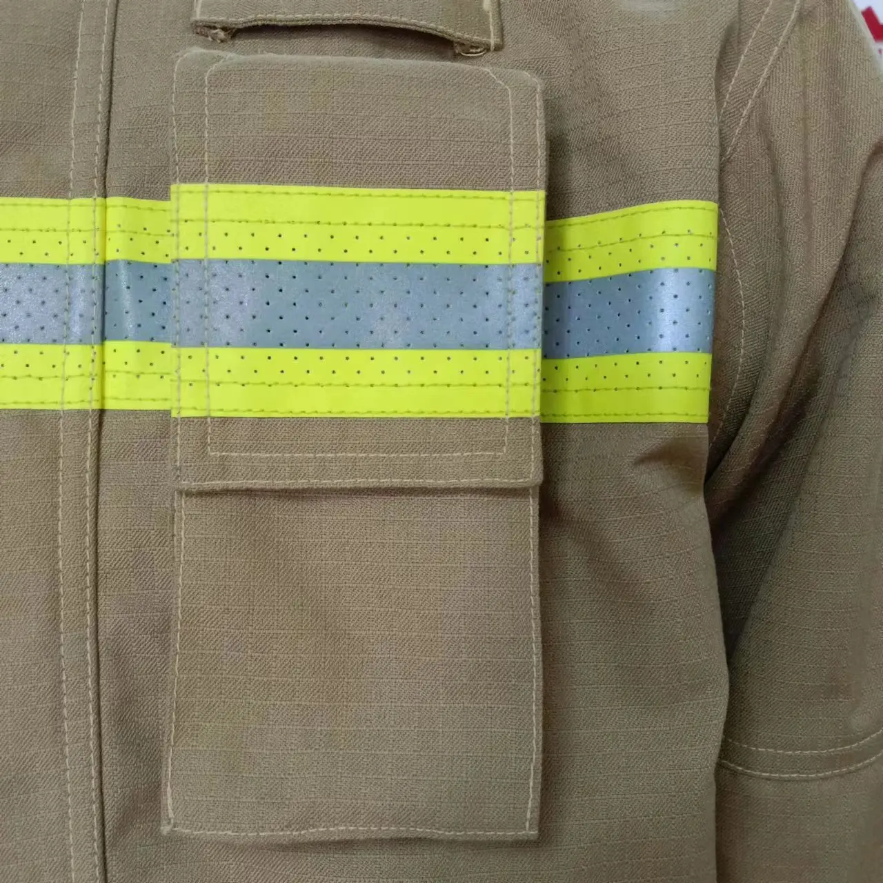 Fireman Uniform Firefighting Protective Safety Clothes Firefighter ...