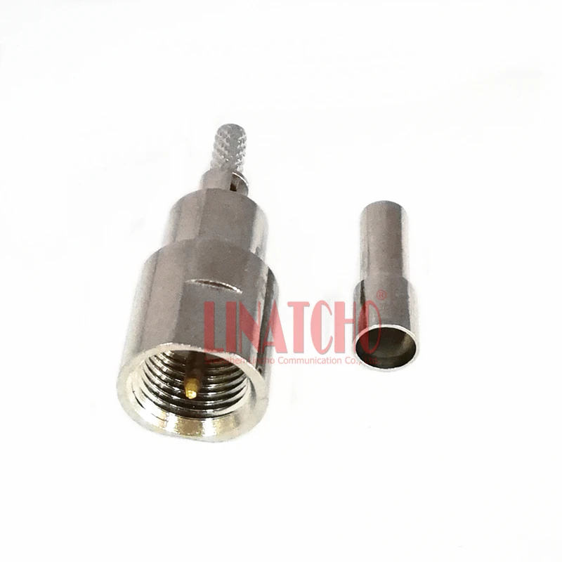 Connector Adapters Wire & Cable Connectors 1pce FME male plug to FME ...