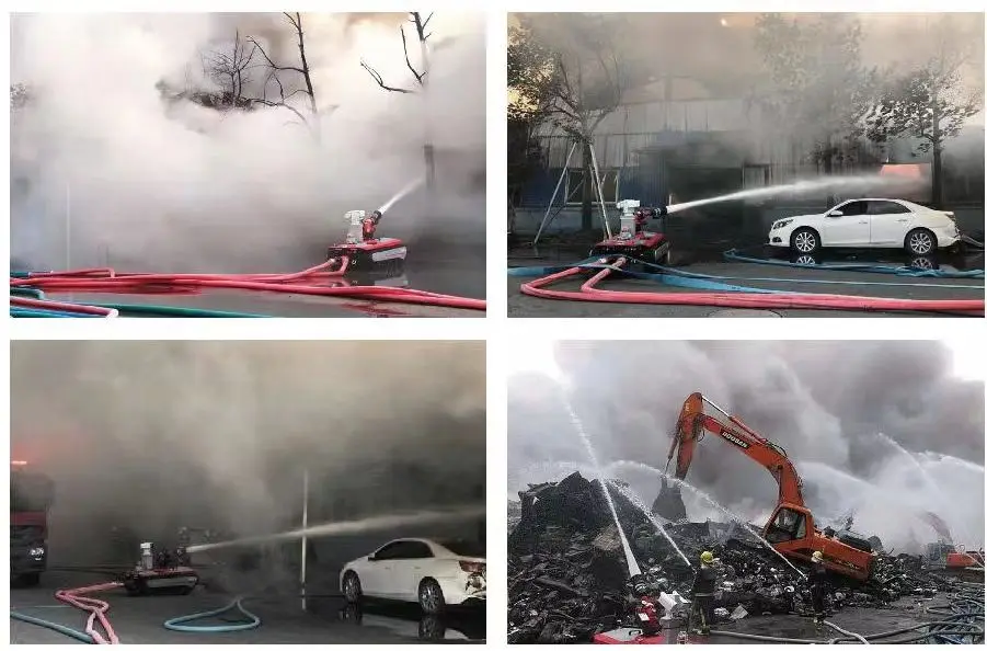 Quality Firefighting Robot For Fire Fighting Global Sales Fire Scout ...