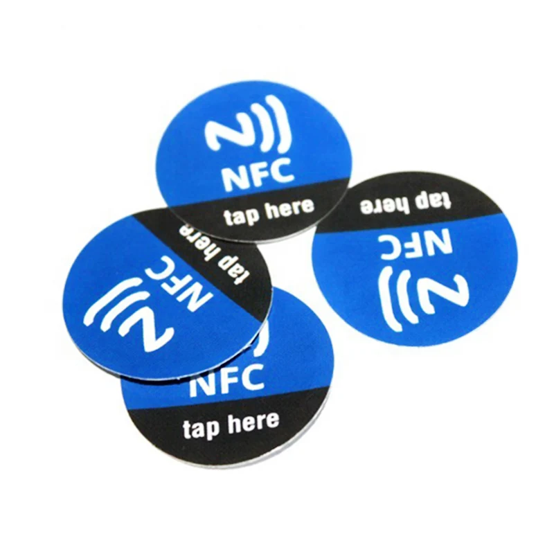 Nfc Small Rfid Tags Printable Anti-metal 13.56mhz Iso 14443 Iso 2.5-10cm 144byte 1-2 Ms - Buy ...