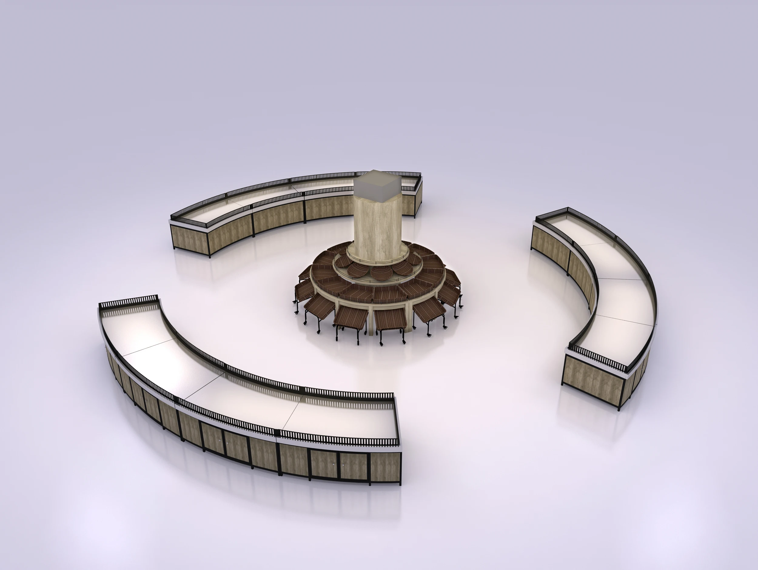 High Quality Supermarket Wood Fruit Vegetable Shelf Display Rack Stand ...