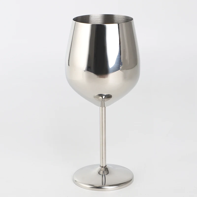 Custom 500ml Metal Globet Wine Glass Cocktail Cup Gold Black Rose Gold ...