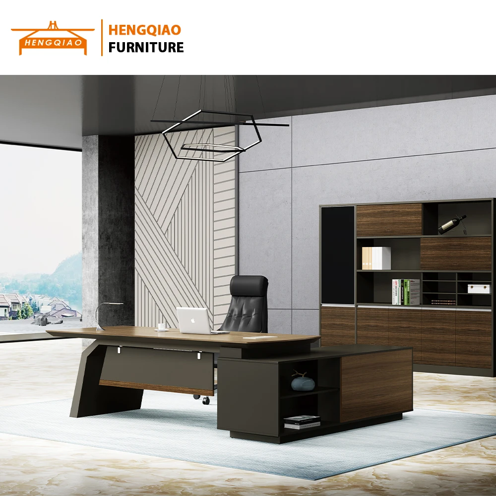 Ceo Table Office Furniture L Shape Desks Computer Office Table De ...