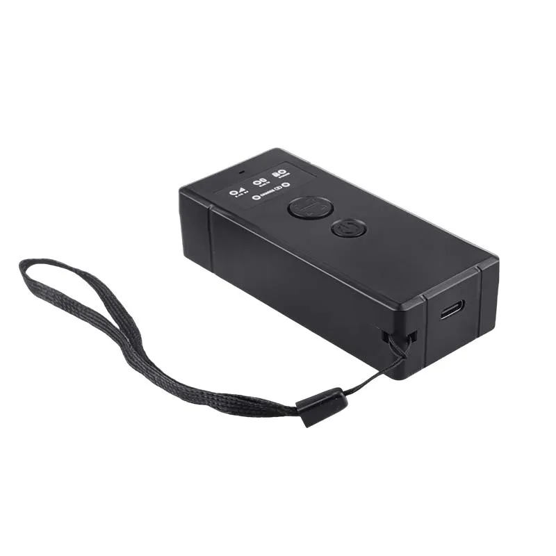 BX12 Wireless BT Portable Mini Barcode Reader 1D 2D Storage Qr Scanner ...
