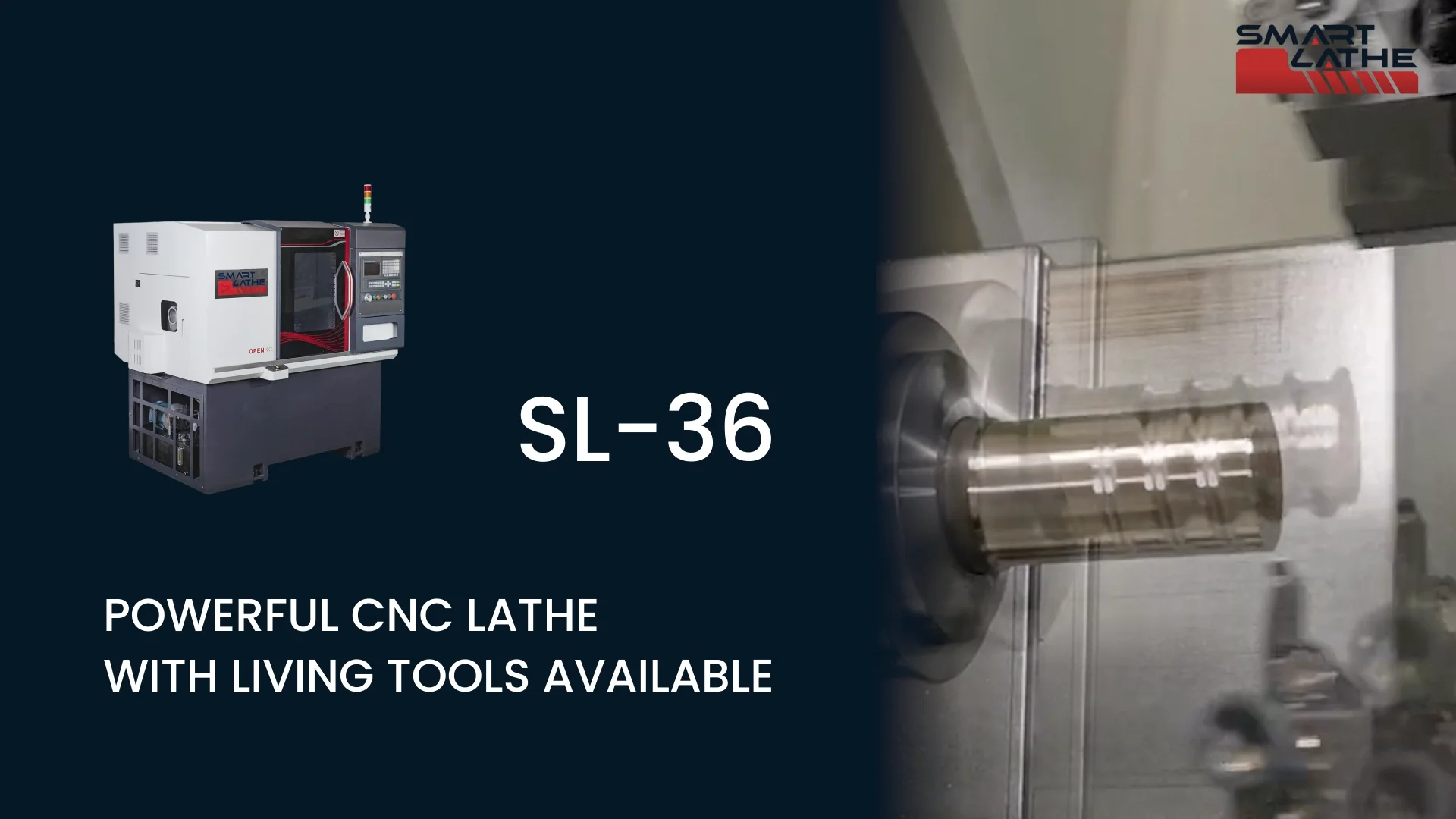 Syntec Cnc Controller Slant Bed Mini Cnc Lathe Machine With C Axis