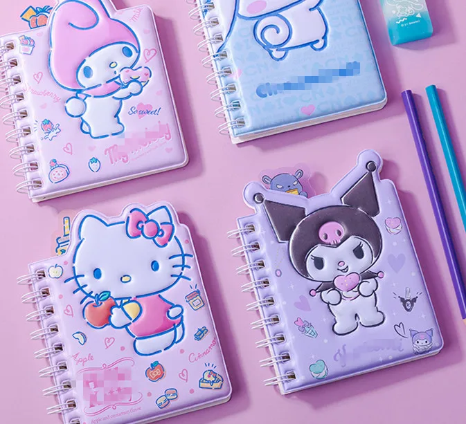 Sanrioed Kuromi Family Image Coil Book Elementary School Student ...