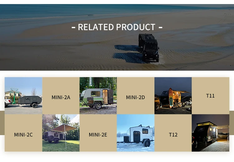 Outdoor Living Amenities - Mini Camper for Travel Trailers