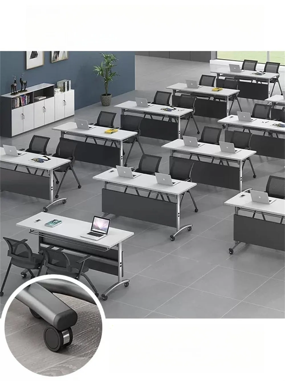 Folding Training Table - Versatile and Stylish Office Furniture