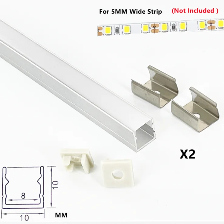 Black LED Strip Profile - Customized Housing Solutions