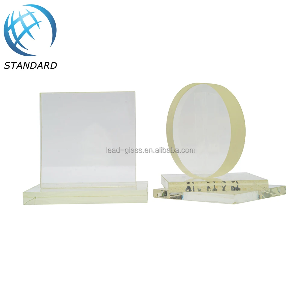 X-ray Shielding Lead Glass - Zf3 with 8mm to 15mm Thickness