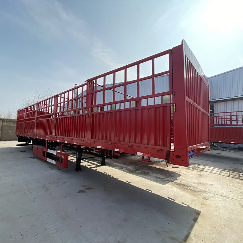 3-axle Guardrail Semi-Trailer - Efficient Cargo Transport