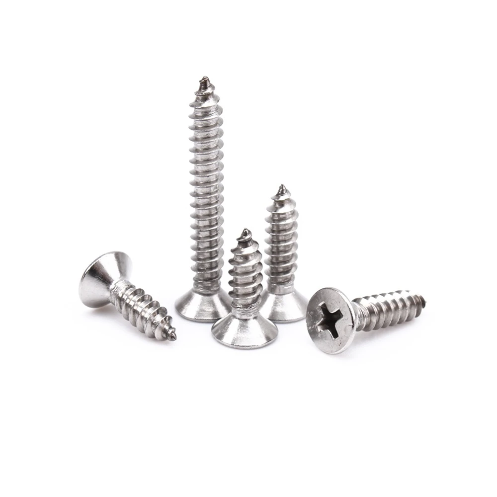 Trumpet Head Threaded Furniture Chipboard Phillips 3.5x25 Multi ...