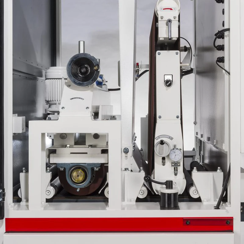 Wide Belt Sanding Polish Stainless Steel Sheet Metal Deburring Machine ...