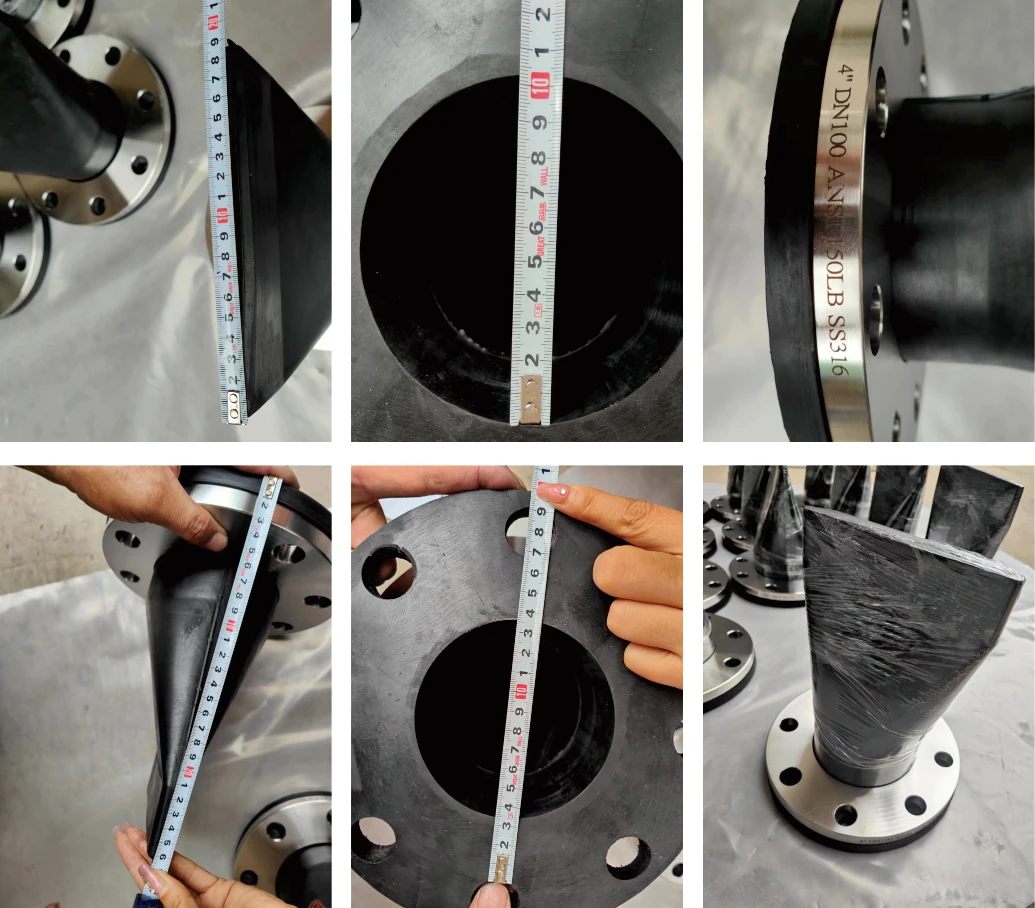 Flanged Rubber Duckbill Valve Drain Prevention Backwater Drainage Stop ...