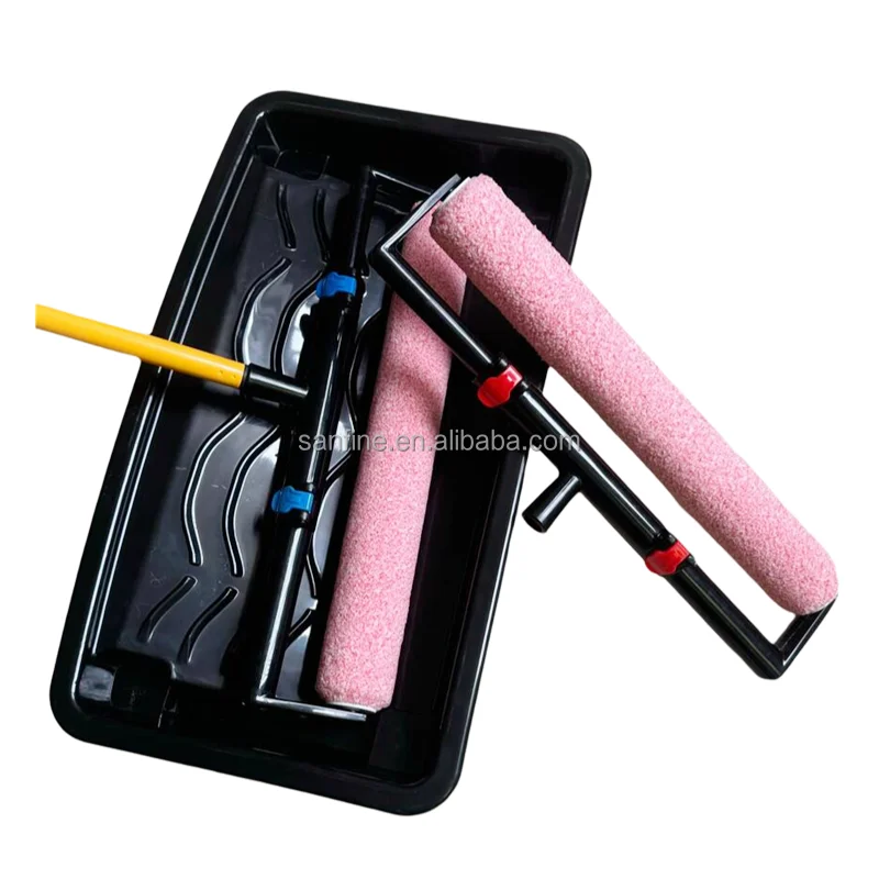 Fast Shoot Application Roller Tray Kit on Wheels 9-24" Large Paint ...