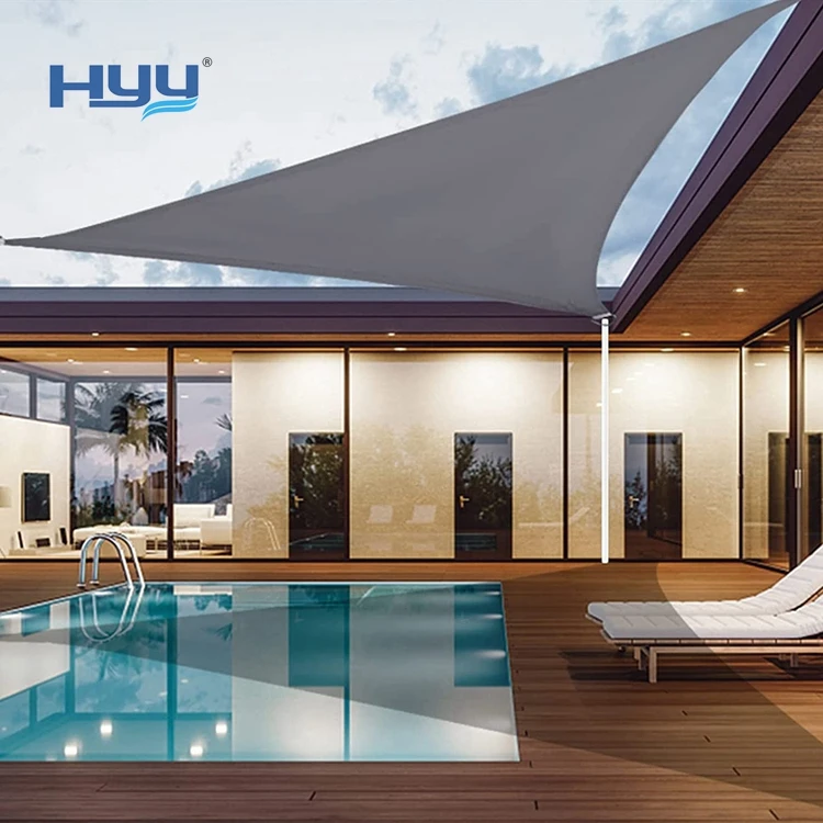 100% Hdpe 6 Needles Shade Sail For Outdoor Awning Awnings Shade Sails ...