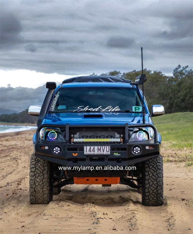 Toyota Hilux N70 Projector Headlights - Custom & Cool White