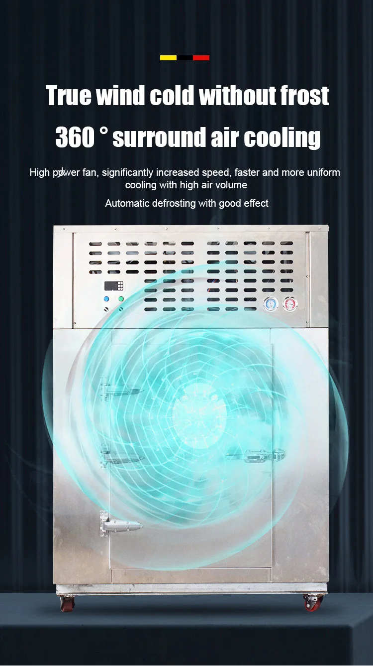 Quick Freezer Machine Fluidized Bed 1000kgs/h High Quality Vegetables ...