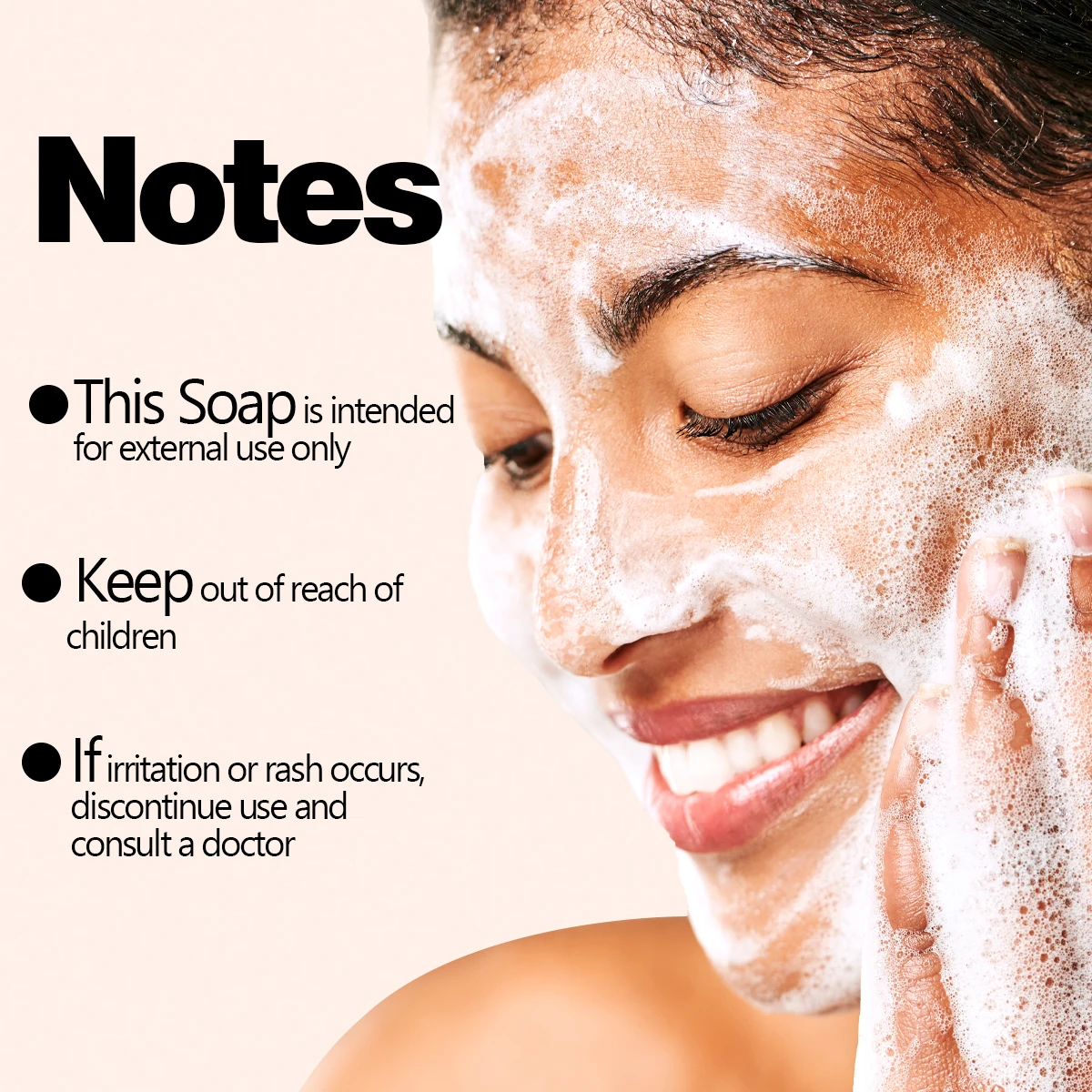 Custom Turmeric Handmade Soap Set Removing Mites Cleansing Cuticle Dirt ...