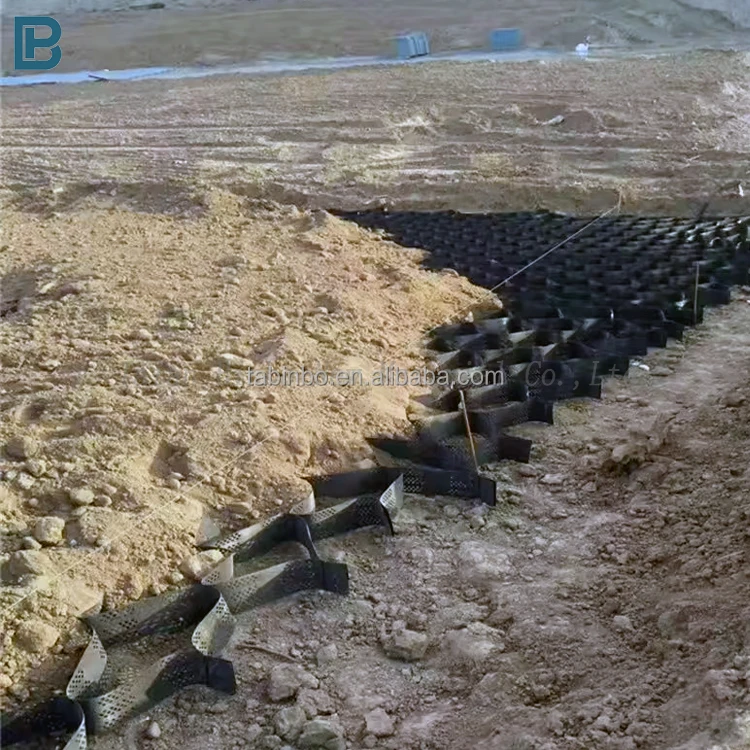 Hdpe Geocell Chambers Are Used For Embankments And Shallow Water River ...