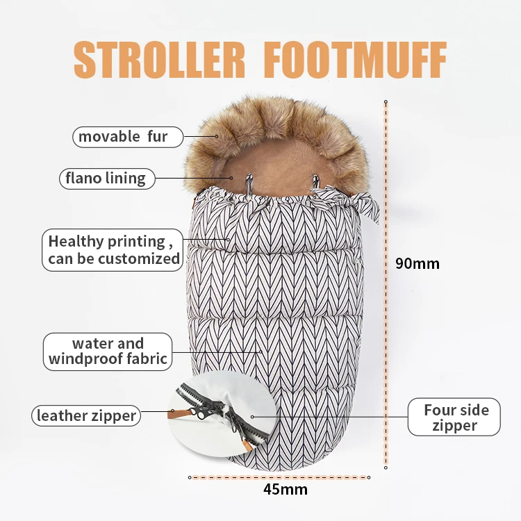 Wholesale Kinderwagen Kids Universal Waterproof Winter Footmuff Baby ...