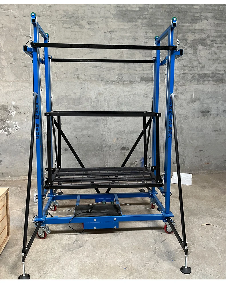 Electric Lifting Scaffolding Remote Control Fully Automatic Lifting ...