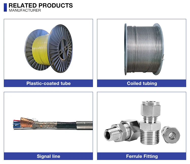 Stainless Steel Tube Capillary/Coiled Tubing Multi Core 2507 Coiled ...