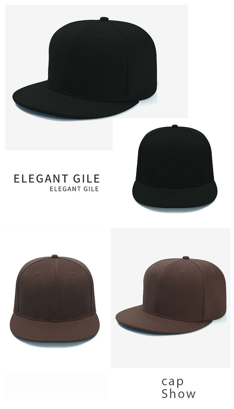 Custom-made Popular Logo 3d Embroidered Flat-brimmed Baseball Cap Cool ...