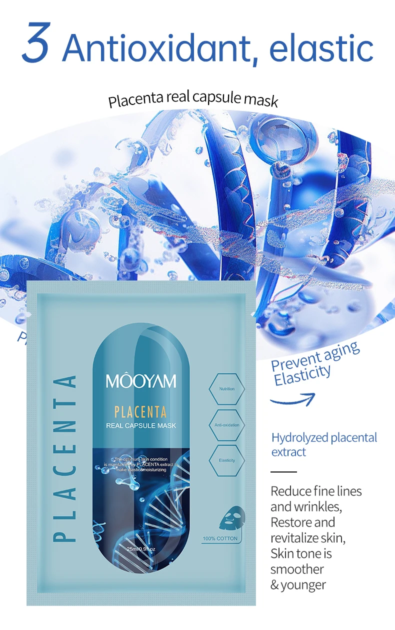 MOOYAM Capsule Face Mask - Hydrating, Firming, Anti-aging