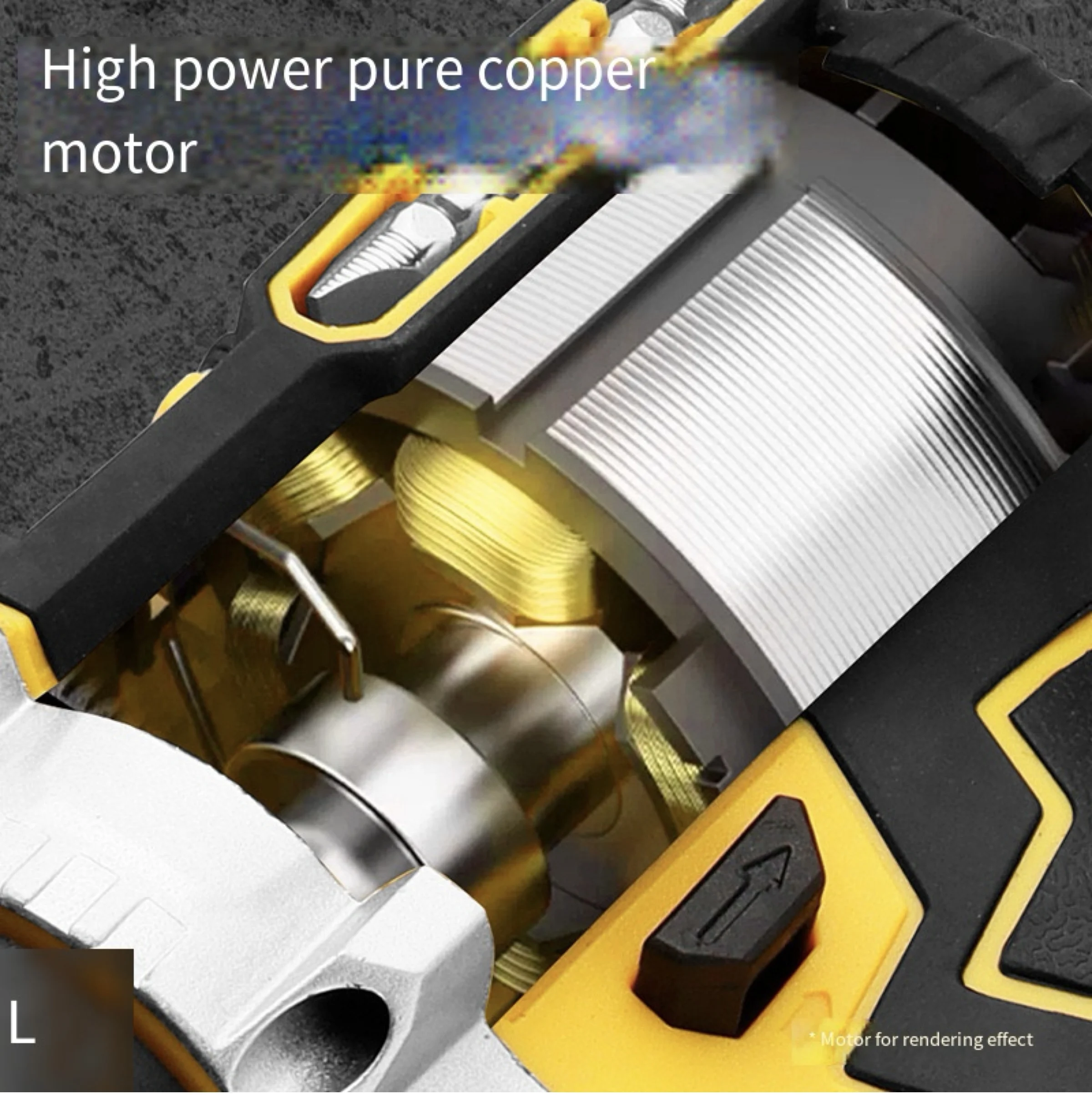 21V Cordless Impact Drill - Compact Lithium Battery Powered Drill Kit ...