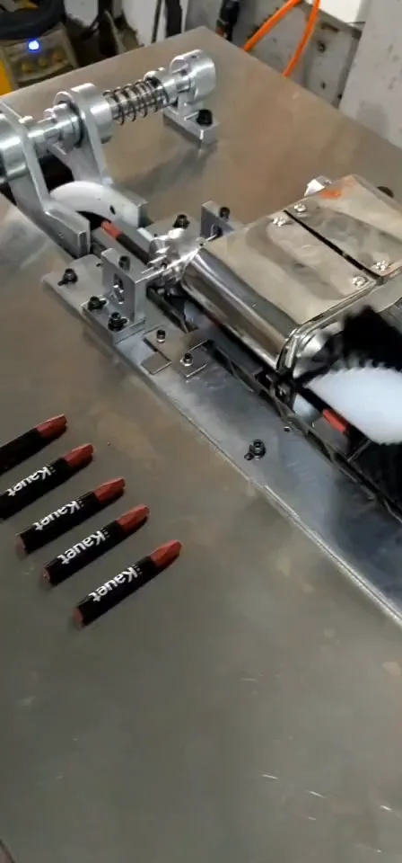 Fully Automatic Triangle Oil Pastels Crayon Labeling Machine Wrapping ...