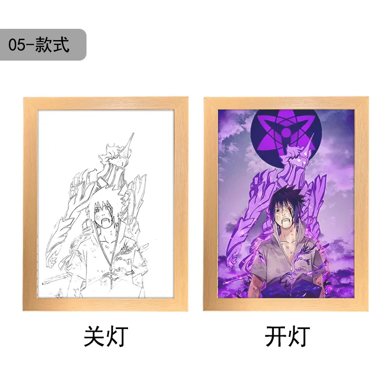 Narutos Uchihiro Kusuka Sasuke Animation Decorative Painting Light ...