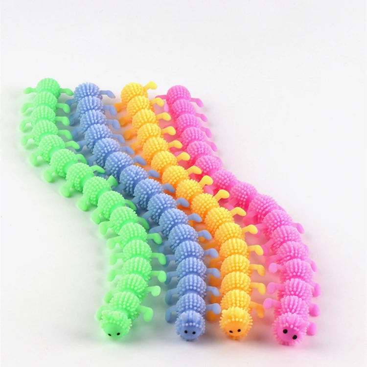 Caterpillars Sensory Toy - Stress Relief Stretchy String Worm