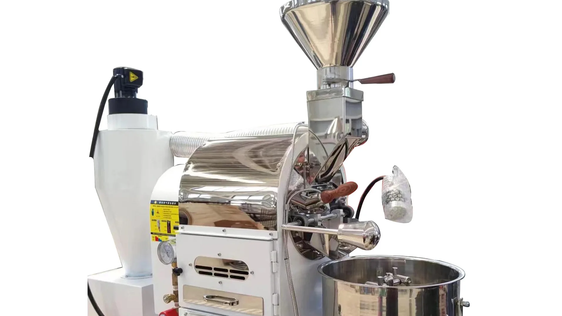 정밀한 E And M 1kg 상업용 커피 원두 브랜드 새로운 전문 탄소강 이중 벽 드럼 전문 커피 로스터 Buy 작은 로스터 기계 상업 커피 로스터상업용 녹두 로스터